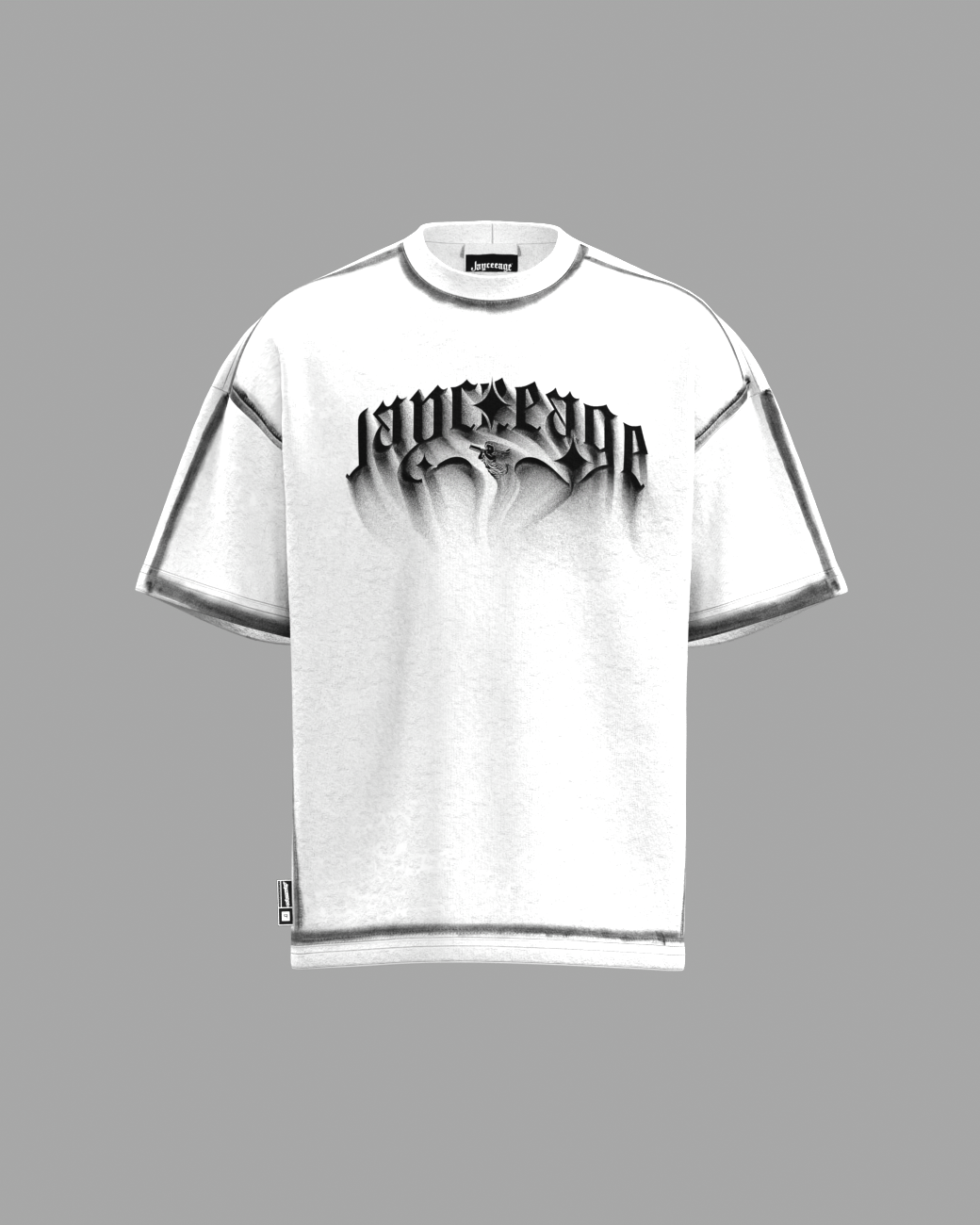 BRUSH WHITE TEE – JAYCEEAGE